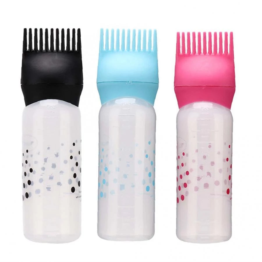 Dye Oil Comb Bottle / Hair Oil Comb Bottle - SK Collection – SK ...